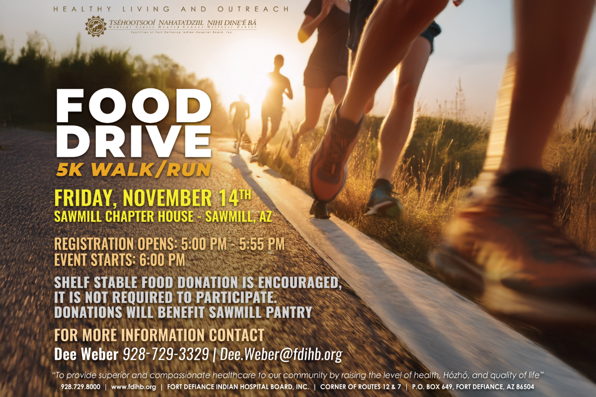 Food Drive 5k Walk/Run | FDIHB, Inc.
